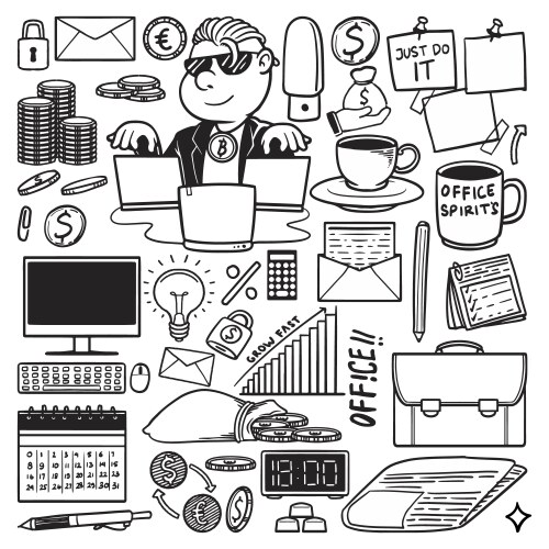 Office Drawing Vector Images (over 170,000)