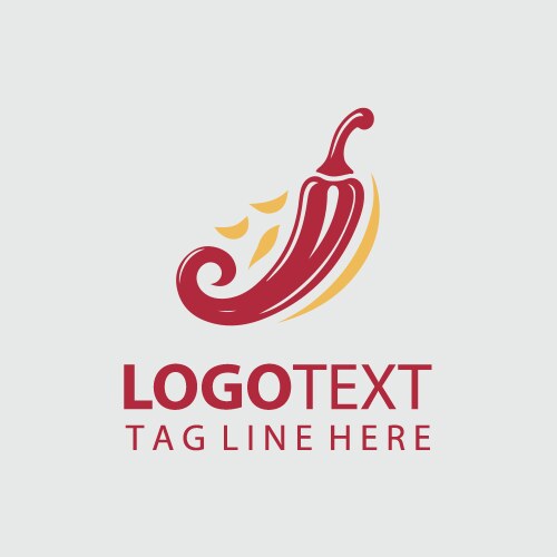 Chilli logo Royalty Free Vector Image - VectorStock