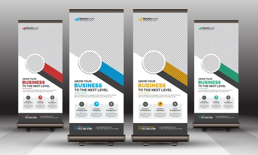 Standee Banner Vector Images (over 2,700)