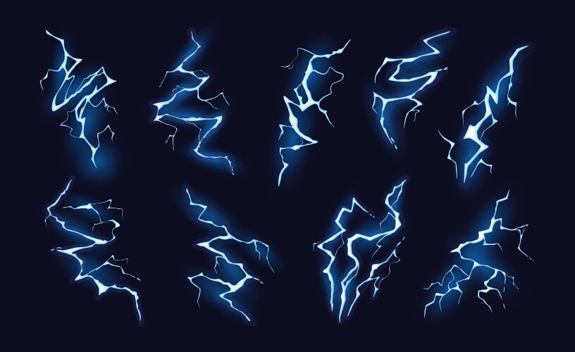 Electricity Sprite Sheet Electro Overlays