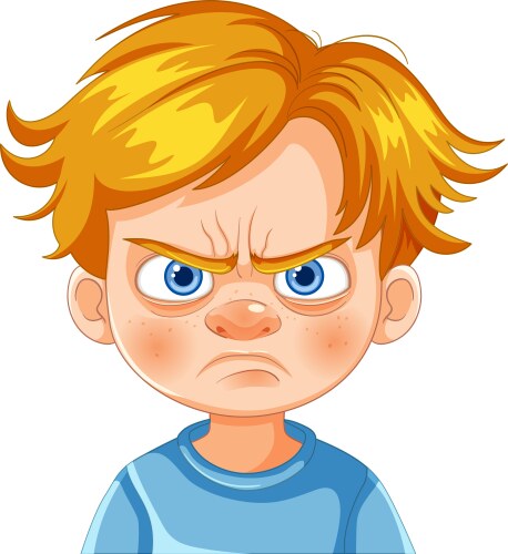 Angry Child Cartoon Vector Images (over 7,300)