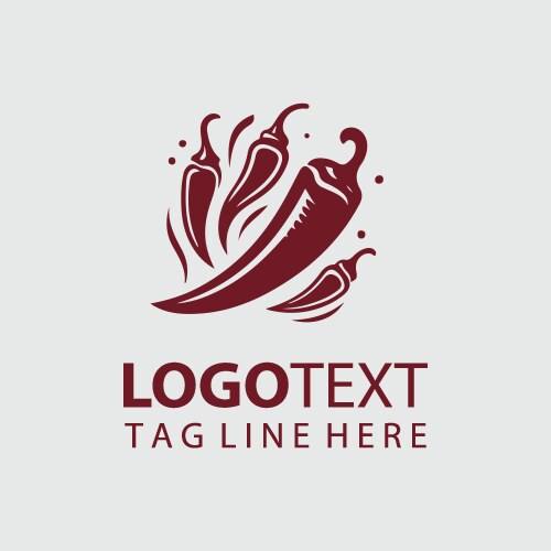 Chilli logo Royalty Free Vector Image - VectorStock