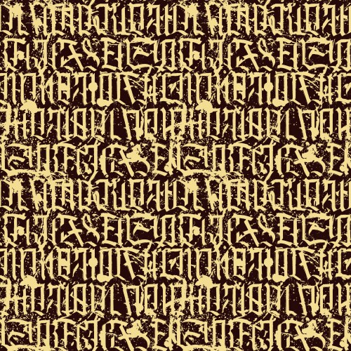 Seamless brushpen textile doodle pattern grunge Vector Image