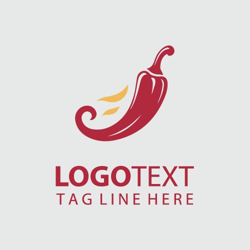 Chilli logo Royalty Free Vector Image - VectorStock