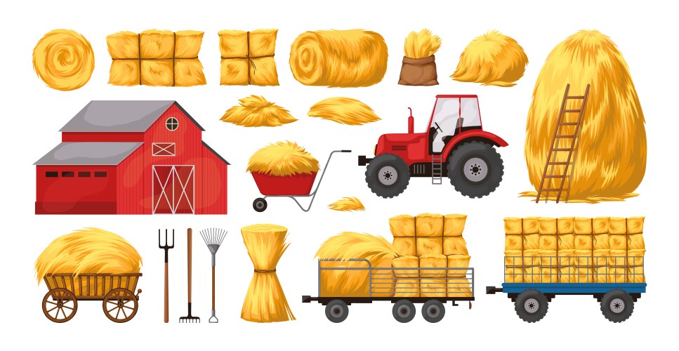Hay Cartoon Vector Images (over 5,600)