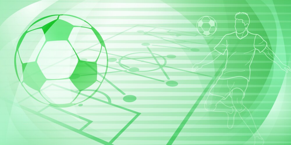 Football themed background Royalty Free Vector Image