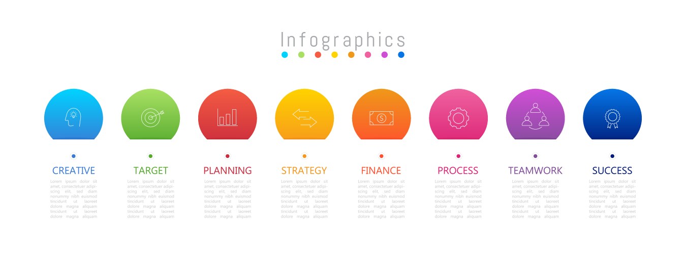 Infographic 8 Elements Vector Images (over 8,300)
