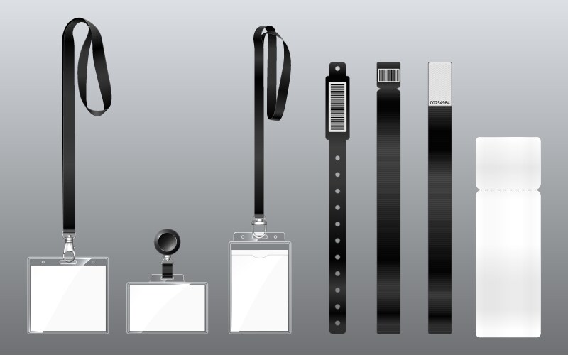 Event Badge Pass Template Vector Images (over 3,800)