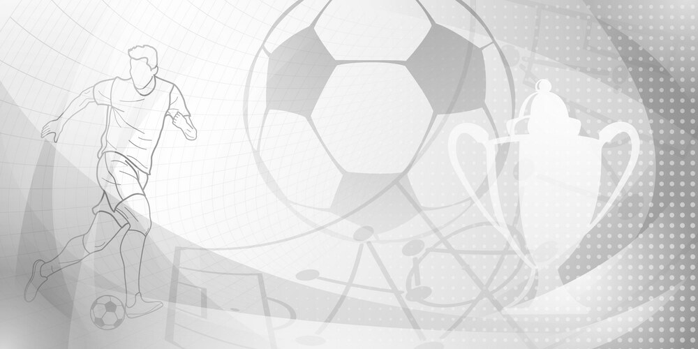 Football themed background Royalty Free Vector Image