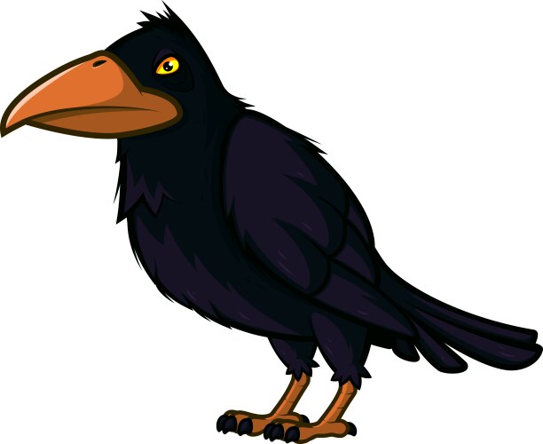 Raven Royalty Free Vector Image - VectorStock