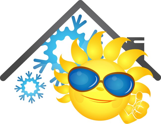 Cartoon sun Royalty Free Vector Image - VectorStock