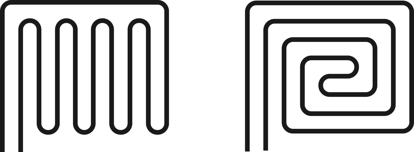 Gauge manifold icon monitor heating cooling system