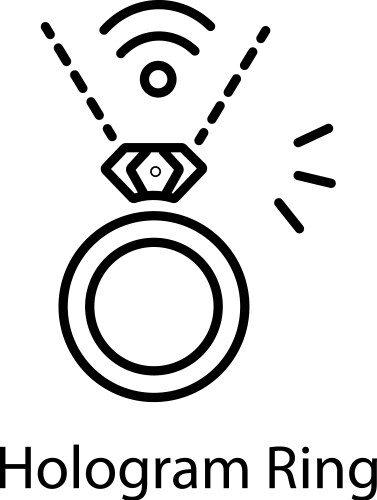 Ring toss Royalty Free Vector Image - VectorStock