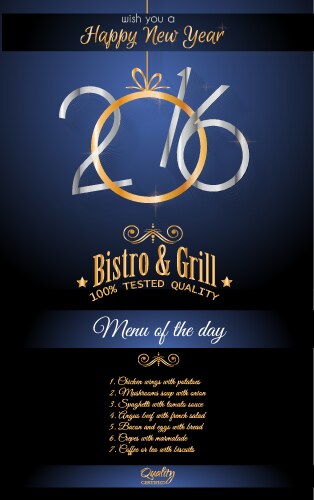 2025 happy new year club poster background Vector Image