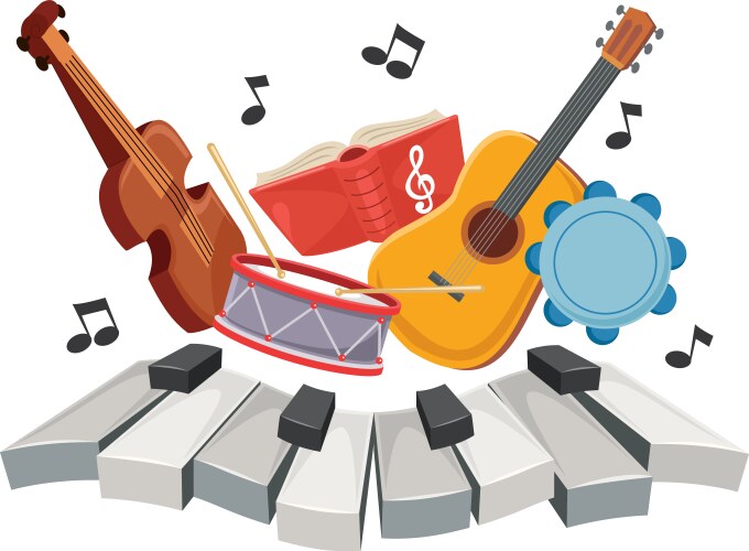 Children music Royalty Free Vector Image - VectorStock