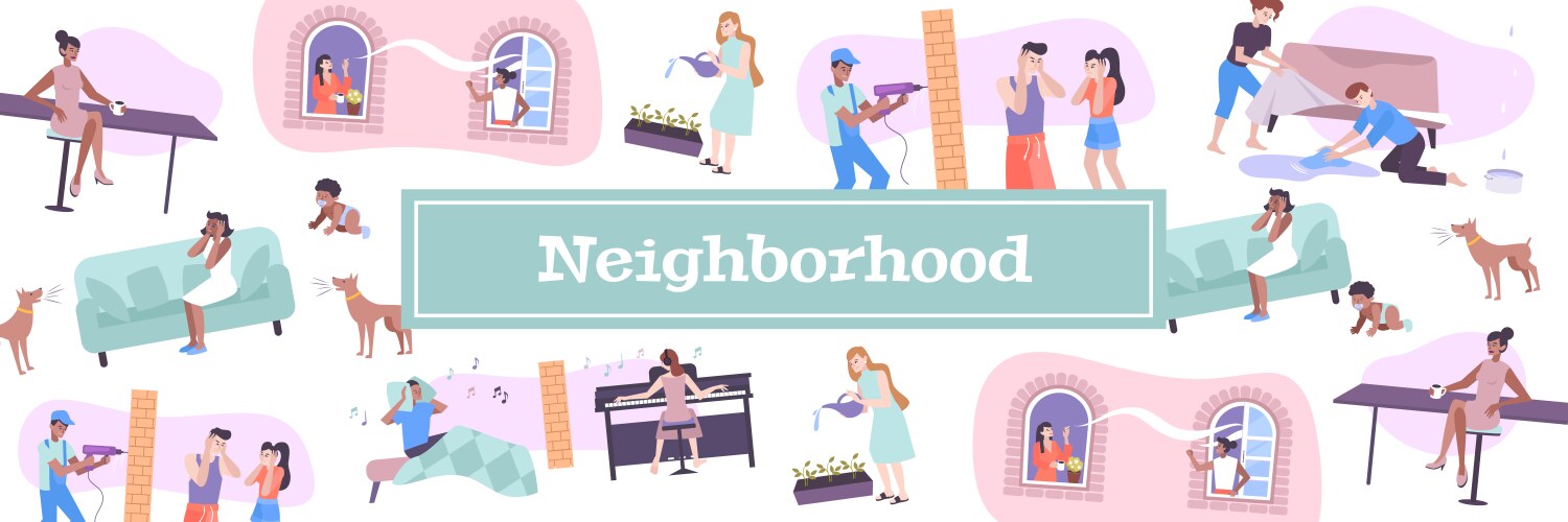 House Neighbors Vector Images (over 2,400)