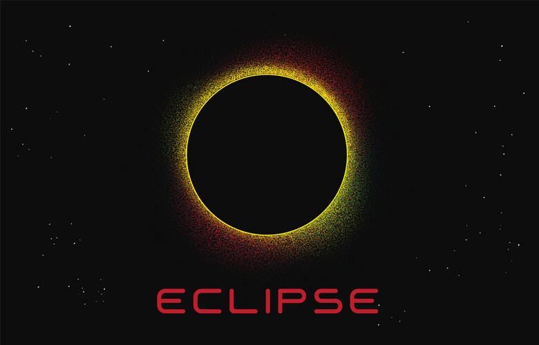 Solar And Lunar Eclipse Royalty Free Vector Image