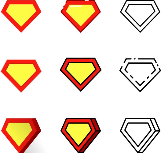 Superheroes Outline Vector Images (over 2,000)