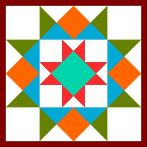 Barn Quilt Vector Images (over 130)