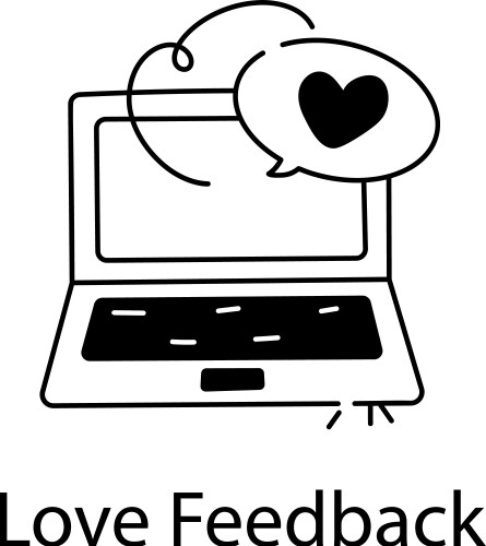 No feedback Royalty Free Vector Image - VectorStock