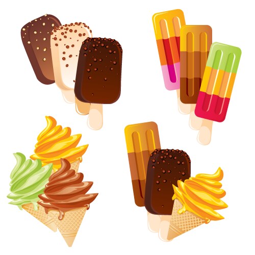 Ice-cream Royalty Free Vector Image - VectorStock