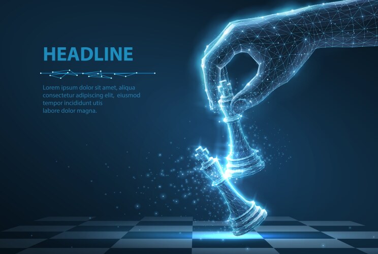 Wireframe Chess Vector Images (over 530)