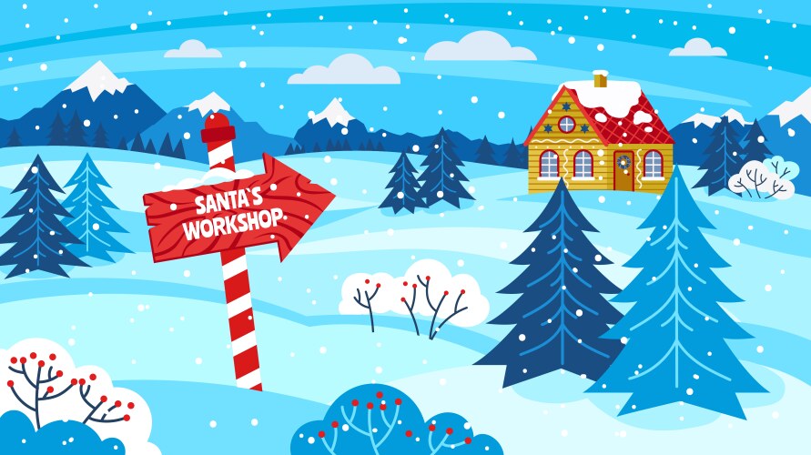 Santas Workshop Vector Images (over 1,200)