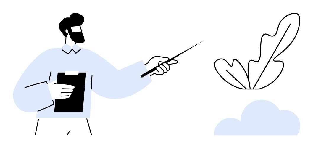 Stick man pointing Vector Images & Graphics for Commercial Use ...