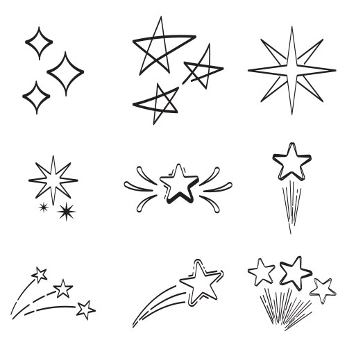 Hand Drawn Star Vector Images (over 86,000)