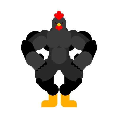 Muscle Rooster Vector Images (over 130)