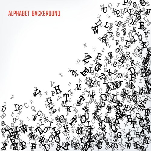 Alphabet Black and White Vector Images (over 1.1 million)