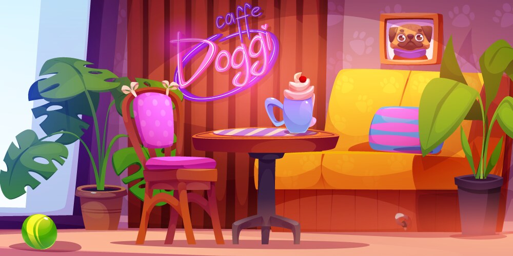 Pink Dog Cartoon Vector Images (over 3,600)