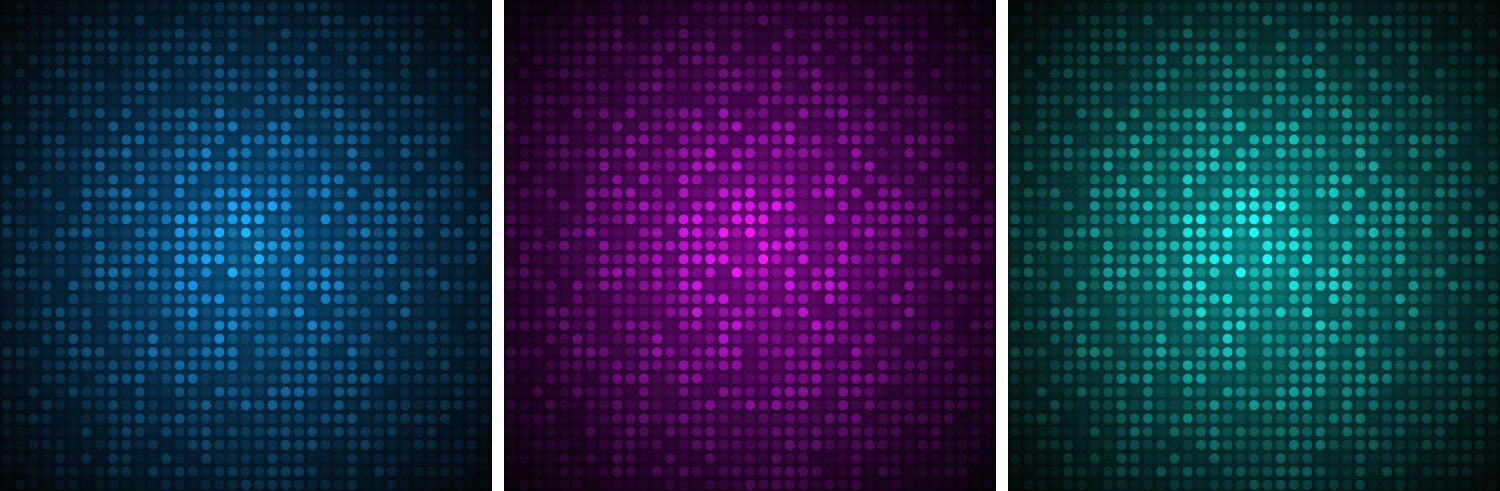 Abstract gradient bright green geometric Vector Image