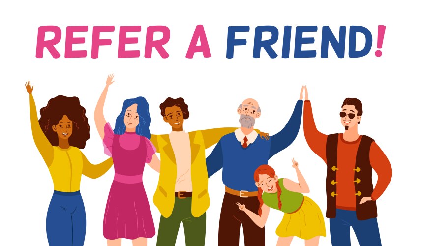 Refer a Friend Vector Images (over 3,400)