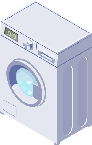 Washing machine Royalty Free Vector Image - VectorStock