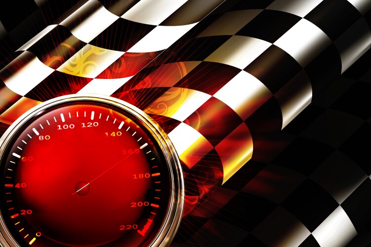 Racing background Royalty Free Vector Image - VectorStock