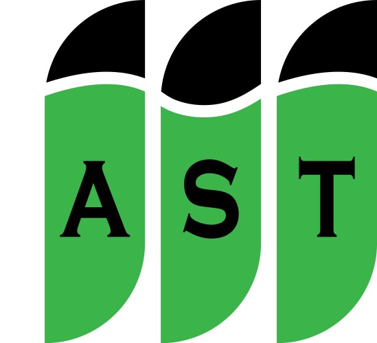 Abe letter logo design on white background Vector Image