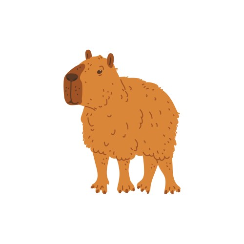 Capybara Cartoon Cute Vector Images (over 2,300)