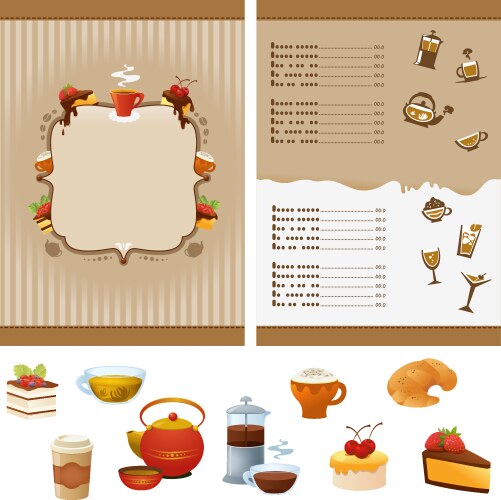Cafe Menu Vector Images (over 200,000)