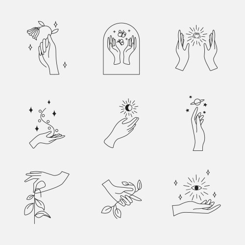 Aesthetic Stickers Vector Images (over 4,200)