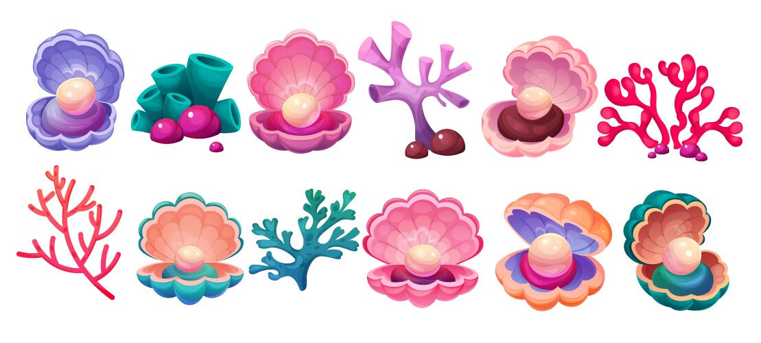 Cartoon Seashell Vector Images (over 9,800)