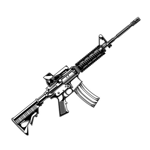 Assault Rifle Vector Images (over 6,800)