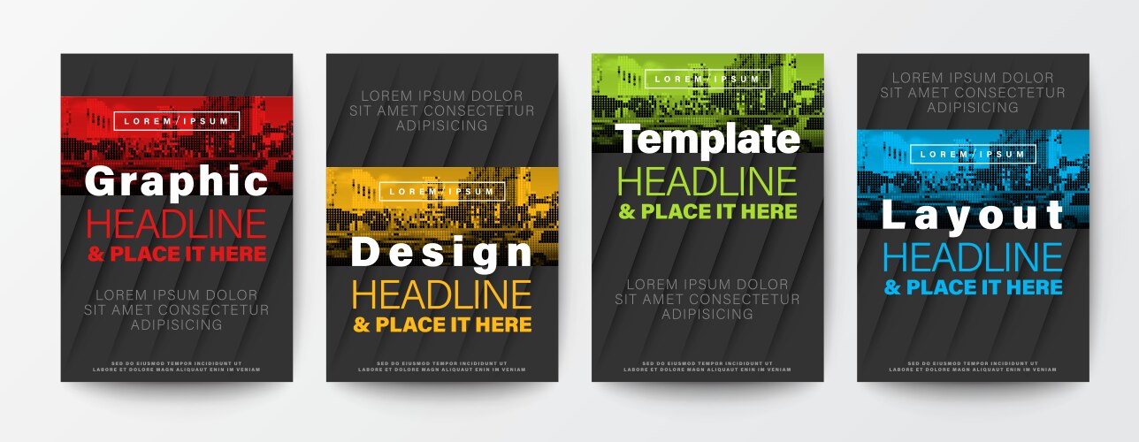 Birthday card design vintage style template Vector Image