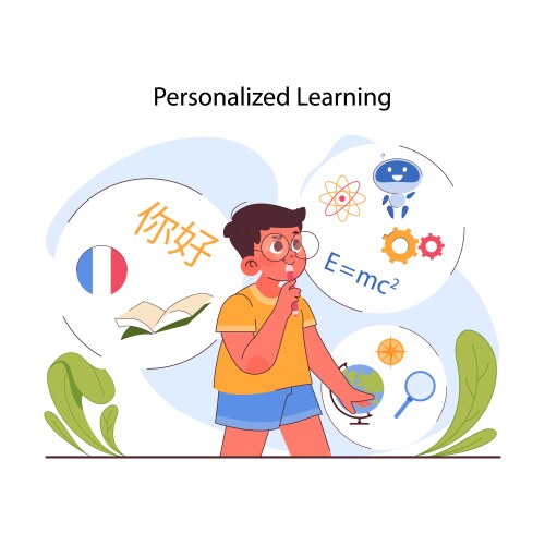 Child cognitive development set process of kids Vector Image