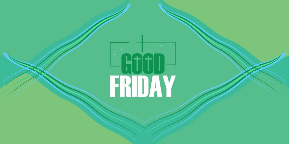Significance of good friday Royalty Free Vector Image