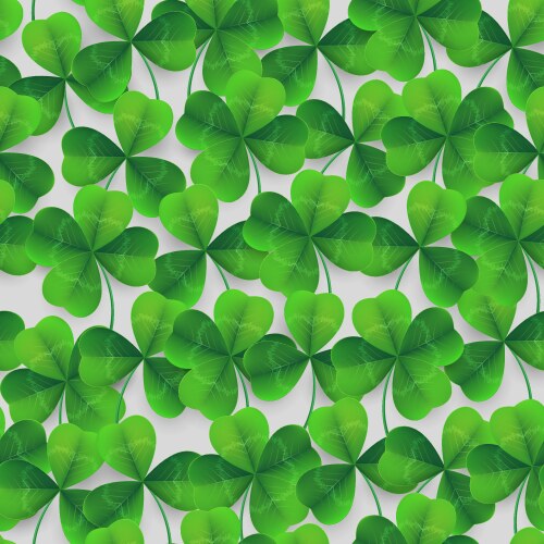 Clover background Royalty Free Vector Image - VectorStock