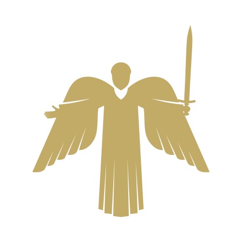 Angel god Royalty Free Vector Image - VectorStock