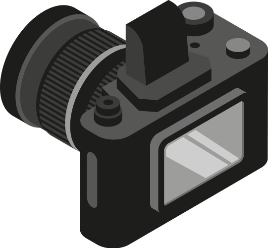 Vintage camera cartoon Royalty Free Vector Image