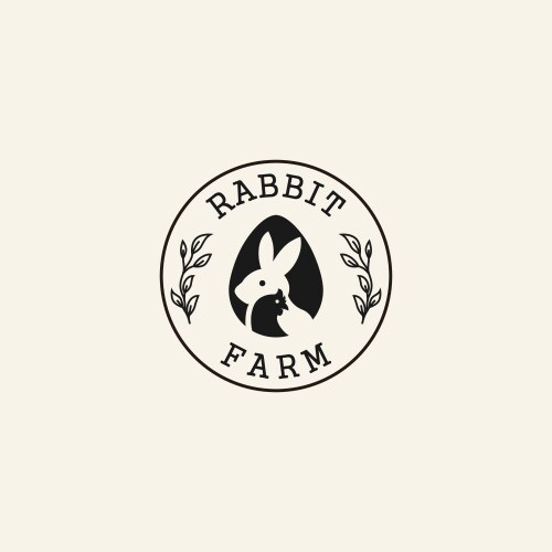 King farm logo Royalty Free Vector Image - VectorStock