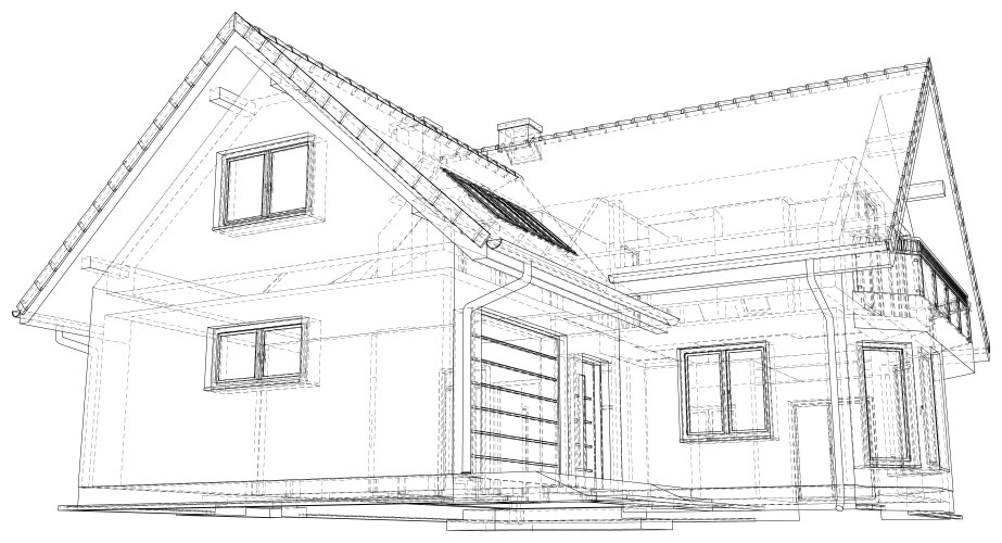 House Outline Sketch Vector Images (over 27,000)